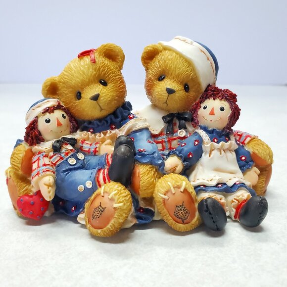 Cherished Teddies | Accents | Cherished Teddies With Raggedy Ann Andy ...